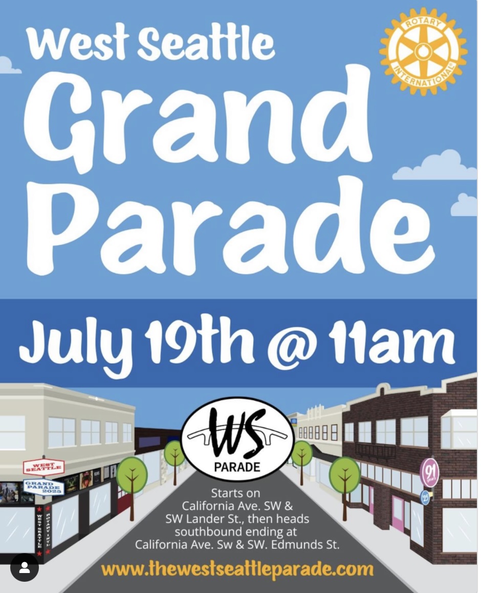 West Seattle Grand Parade set for July 19 at 11 am | Westside Seattle